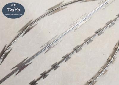 China Stainless Steel Wire Spiral Coil High Strength Razor Wire Tape To Euro Area for sale