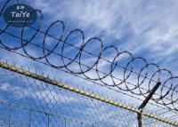 China Philippines Combat Razor Barbed Wire Fencing  Per Roll Weight 7kg for sale
