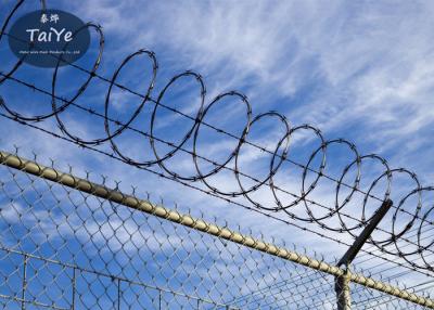 China Philippines Combat Razor Barbed Wire Fencing  Per Roll Weight 7kg for sale