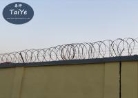China Low Carton Wire BTO 22 Razor Wire Powder Coated 2.7mm-2.8mm Diameter for sale