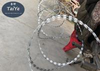 China Other Razor Type and Galvanized Surface Treatment Galvanized Razor Barbed Wire Price for sale