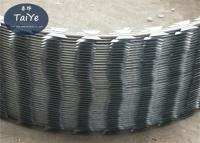 China Steel Wire Material and Galvanized Surface Treatment Standard BTO-22 Blade Sharp Razor Barbed Wire for sale