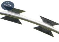 China Industrial Security Barbed Wire With Blades New Type Corrosion Resistant for sale