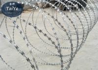 China Aluminum Alloy Silver Razor Wire Mesh Fencing Used For Cottage And Society Fence for sale