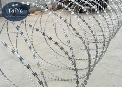 China Aluminum Alloy Silver Razor Wire Mesh Fencing Used For Cottage And Society Fence for sale