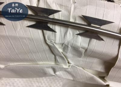 China Philippines BTO 22 Razor Wire Hot Dipped Galvanized Combat Razor Tape Wire for sale