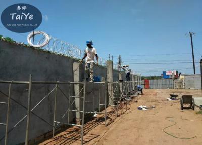 China Galvanized Ribbon Barbed Wire Razor Customized Wire Prison Wire Fence for sale