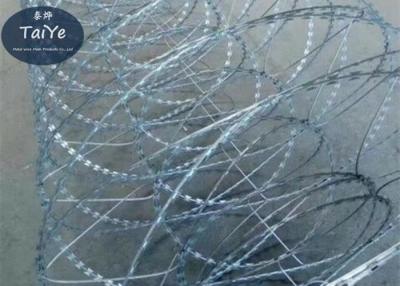 China Military BTO 22  Concertina Razor Wire Galvanized Stainless Steel for sale