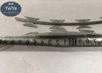China Single Coils Razor Barbed Wire Straight Line Concertina Razor Tape Wire for sale