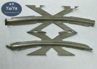 China Uganda Razor CBT60 Barbed Wire With Blades  Anti Climb Wall Deference for sale