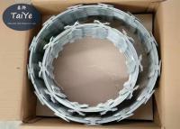 China Military Concertina CBT60 Razor Barbed Wire High Security Exported Singapore for sale