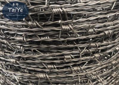 China Hot Dipped Security Barbed Wire BWG14x14  Diameter Razor Barbed Tape for sale