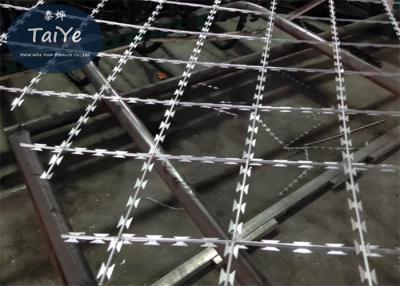 China Epoxy / Electrophoretic Safety Mesh Fence Straight Line Corrosion Resistant for sale