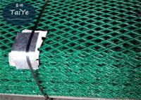 China PVC Coated Safety Mesh Fence Green Color High Strength To Guard Against Theft for sale