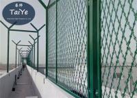 China PVC Coated Safety Mesh Fence Green Color High Strength To Guard Against Theft for sale