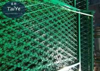 China Green Color Welded Razor Wire Mesh Panel Industrial Razor Mesh Fence Protect for sale