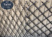 China 304 Stainless Steel Welded Razor Wire Mesh Anti Climbing Prison Fencing for sale
