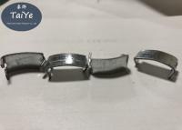 China Galvanized Metal Razor Wire Clips 1.5mm Thickness For Hold On Razor Mesh for sale