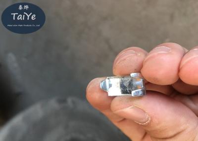 China Little Razor Wire Fittings Galvanized Razor Wire Clamps For Buckle Barbed Wire for sale