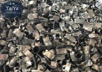 China SS304 Razor Wire Fittings High Strength Razor Wire Clamps Anti Rust for sale
