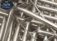 China Durable SS304 Barbed Wire Fence Brackets Round Tube Type Used On Fence Or Wall for sale