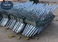 China Industrial Barbed Wire Fence Post Weatherproof Razor Barbed Wire V Brace for sale