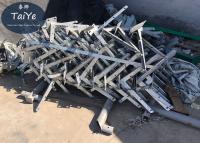 China Hot Dipped Galvanized Barb Wire Brackets For Fencing Corrosion Resistant for sale