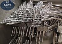 China 304 Stainless Steel Barbed Wire Support Brackets V Shape With 4 Hooks for sale