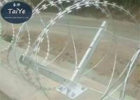 China 6 Holes Barbed Wire Fence Post 50-60cm Height High Rust Resistance for sale