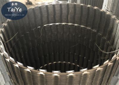 China Standard Specification Razor Barbed Wire Reinforced Barb Wire Strip for sale