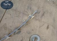 China Stable Alarm Razor Barbed Wire Fence 2A Electricity Anti Blocking for sale