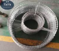 China Anti Blocking Razor Barbed Wire Repeated  Use Razor Wire Mesh Fencing for sale