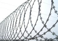 China High Security Razor Wire Hot Dipped Galvanized Concertina Garden Fence With Razor Clips for sale