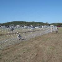 China Mobile Razor Wire Barrier Trailer Security BTO -22 Concertina Razor Barbed Wire for sale