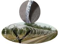China Eco Friendly Cross Razor Wire Hot Dipped Galvanized For Fence 5-25kg / Roll for sale