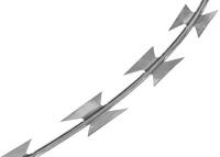 China 450mm Galvanized 3 Clips BTO 22 Razor Wire Concertina Cross For Security for sale