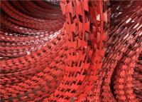 China Anti Climping Pvc Coated Razor Wire With Hot Dipped Galvanize Sheet And Galvanized Wire for sale