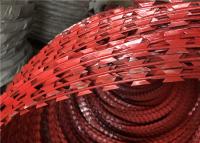 China Anti Climping Pvc Coated Razor Wire With Hot Dipped Galvanize Sheet And Galvanized Wire for sale