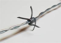 China Electric Galvanized 2.5mm Barbed Wire Mesh Pvc Coated Of Low Corbon Steel Wire for sale