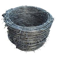 China Border Protection Galvanized Security Barbed Wire Steel ASTM Standards for sale