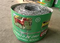 China Low Carbon Steel Barbed Wire Fence / Concertina Wire Fencing For Industrial for sale