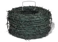 China Galvanized Steel Wire Fencing Security Barbed Wire Single Strand For Animal Husbandry for sale
