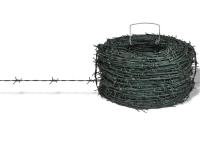 China Galvanized Steel Wire Fencing Security Barbed Wire Single Strand For Animal Husbandry for sale