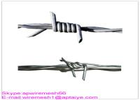 China Q195 High Tensile Barbed Wire , Double Strand Barbed Wire For Security Fence for sale