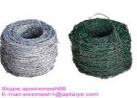 China Q195 High Tensile Barbed Wire , Double Strand Barbed Wire For Security Fence for sale