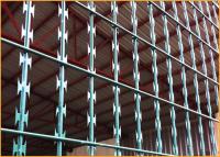 China PVC Coated Galvanized BTO 22 Razor Wire Mesh Fence Single Twist Method for sale
