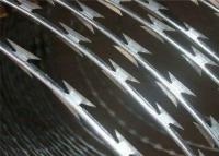 China ISO Galvanized Razor Wire Fencing , Security Barbed Wire BTO -22 BTO -11 BTO -30 for sale