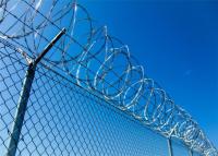 China Security Galvanized Steel razor barbed wire fence , razor sharp wire ISO for sale