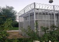 China Security Galvanized Steel razor barbed wire fence , razor sharp wire ISO for sale
