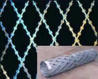 China ISO Razor Type Wire Spike Steel Material And 140 Sharp Points Per Metre for sale